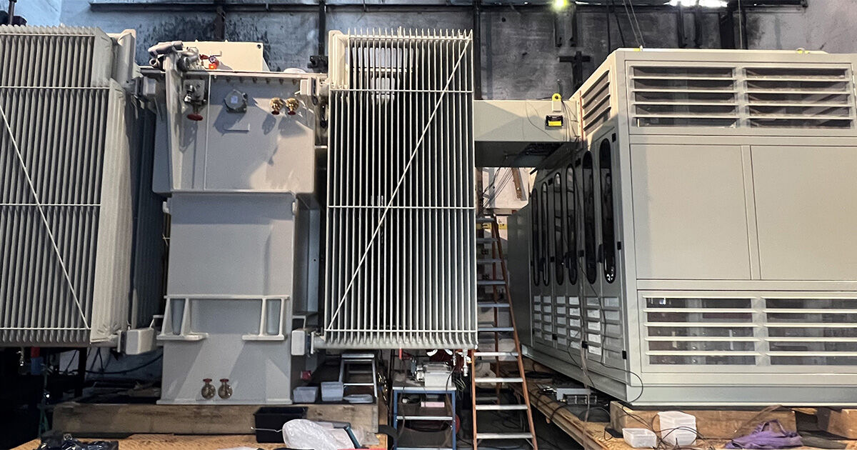 Successful In-Line Testing of 6.5MW Traction Transformer Rectifier Unit ...